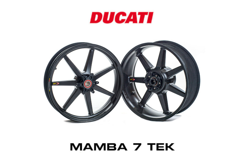 BST Mamba TEK Carbon Fibre Wheels - Ducati Streetfighter V4 / V4S (2025 ...