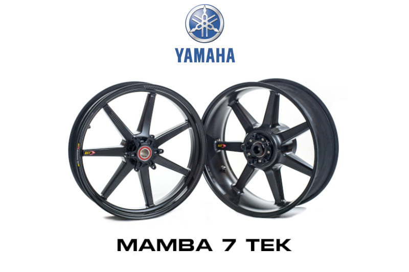 BST Mamba TEK Carbon Fibre Wheels - Yamaha R1 / R1M / MT10 / FZ10 (not ...