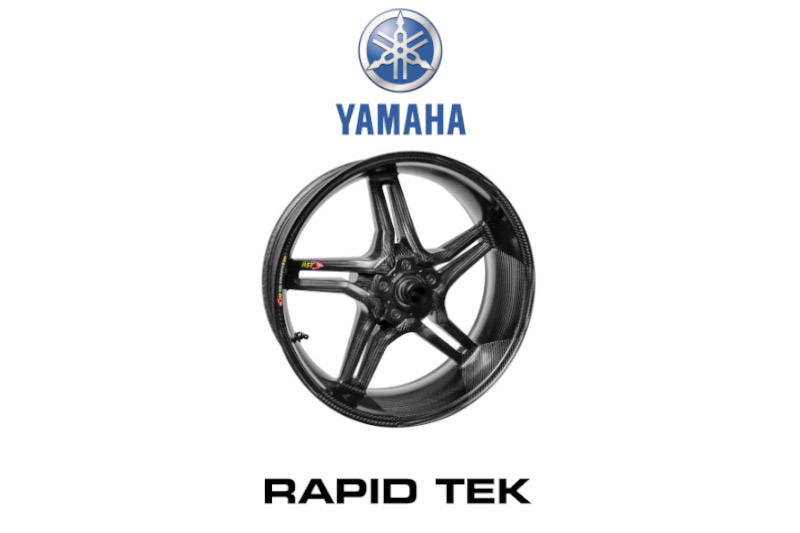 BST Rapid TEK Carbon Fibre Wheels - Yamaha - R6 (03-16) - Red Mist ...