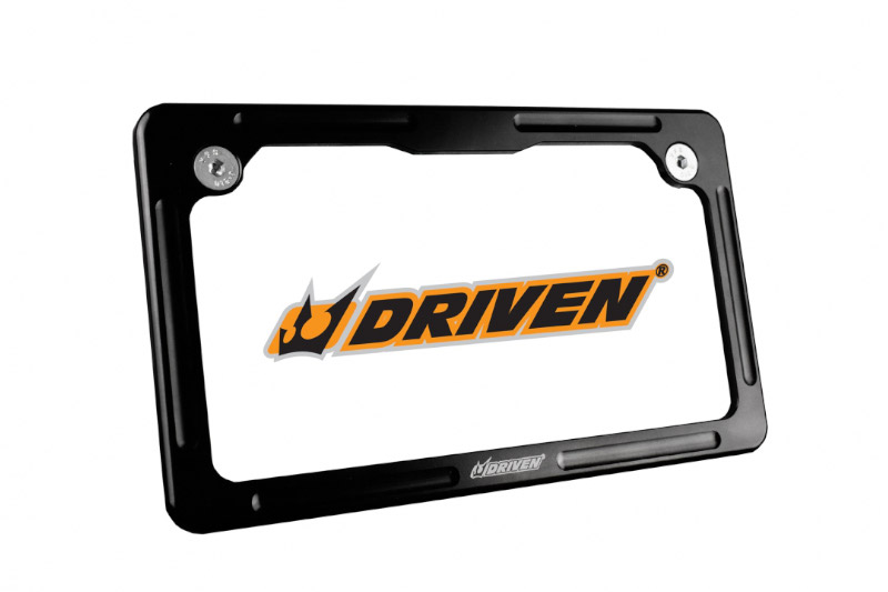 Driven Aluminium License Plates - Red Mist Motorcycle Accessories